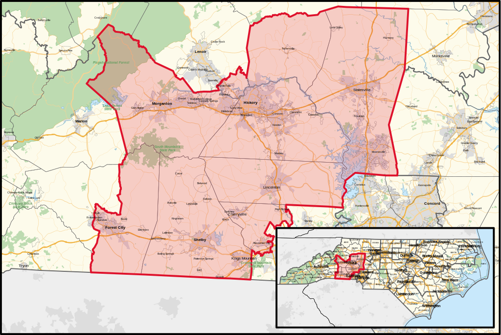 NC 10th District | See The 10th District Map And Candidates