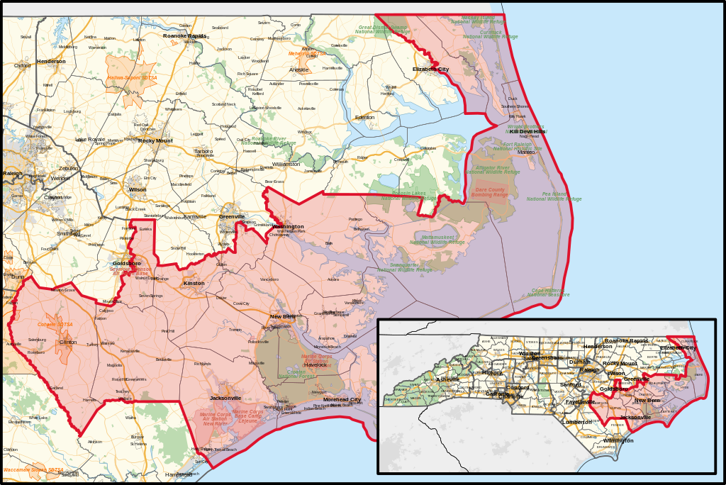 NC 3rd District | See The 3rd District Map And Candidates